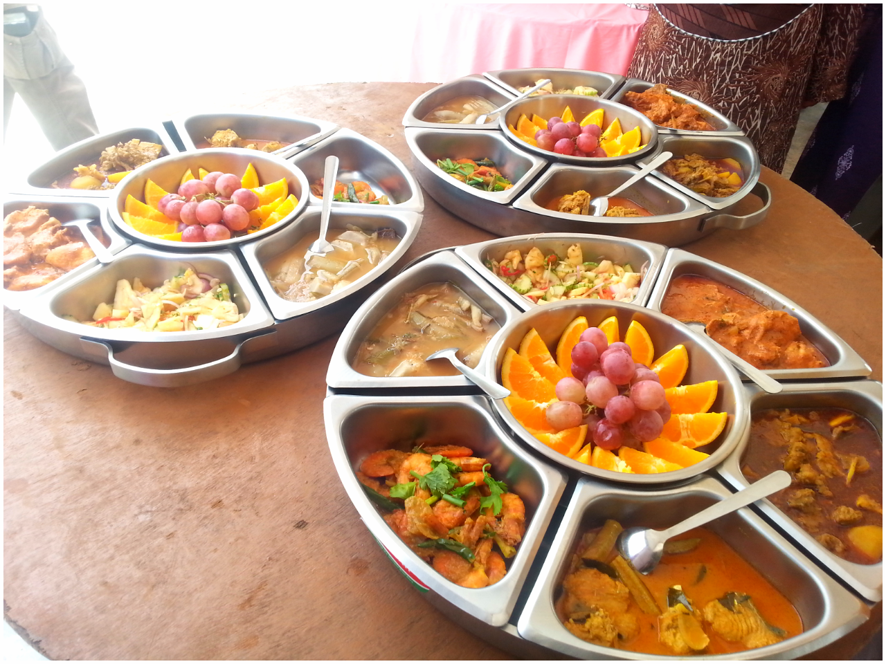 Hj Sani Catering: Set Meja VIP [Rombongan Pengantin]